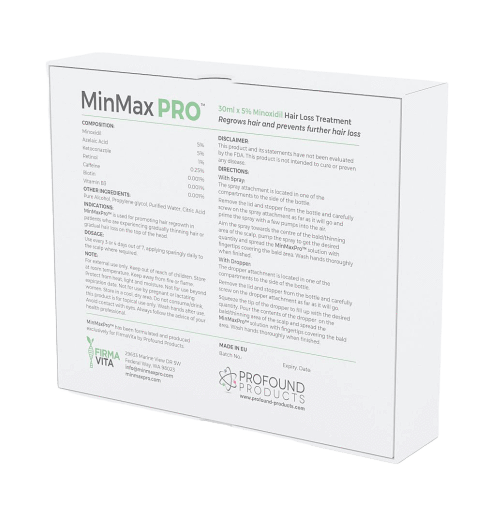 MINMAX-PRO™ 5% MINOXIDIL HAIR LOSS TREATMENT | 4Natural Health Wellness