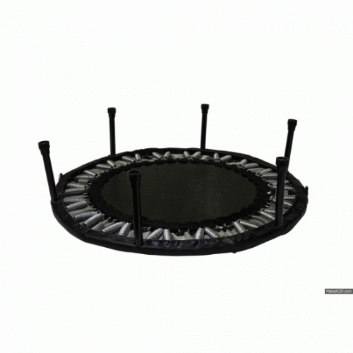 Buy Cellerciser Pro Tri-Fold Rebounder (Trampoline) With Balance Bar ...